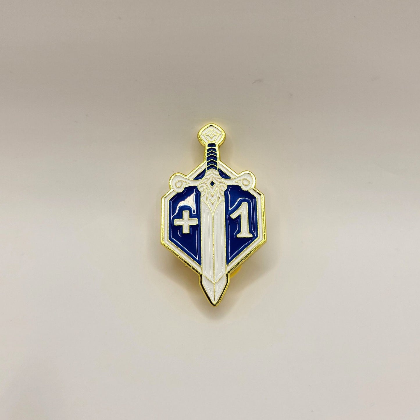 +1 Longsword Pin (Limited Edition) – Critical Hit Soda